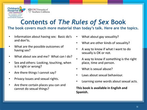 Webinar The Rules Of Sex For People With Developmental Disabilities Pdf