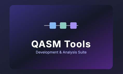 Github Orangekame3qasmtools Qasmtools Is A Comprehensive Toolkit For Openqasm 30