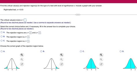 [answered] Find The Critical Value S And Rejection Region S For The Kunduz