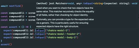 Jest Expect Methods Do Not Exist On Type `assertion` · Issue 187