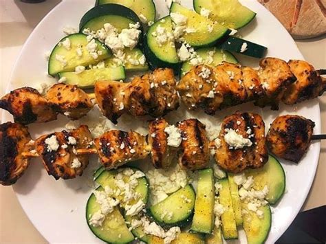 Greek Chicken Skewers Step Into The World Of Greece With These