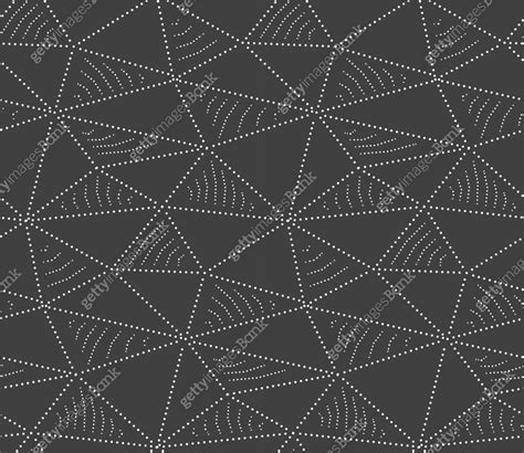 Repetitive Ornament Graphic Polygon Deco Texture Seamless Ornate