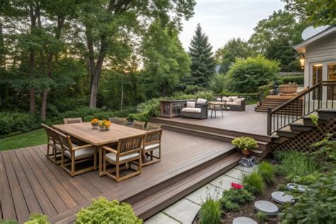 14 Stunning Split Level 2 Level Deck Design Ideas 14 Stunning Split Level 2 Level Deck Design Ideas