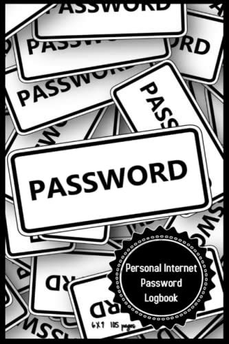 personal internet password logbook password log book with alphabetical