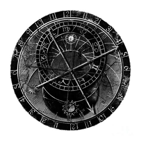 Astronomical Clock Digital Art By Michal Boubin Fine Art America