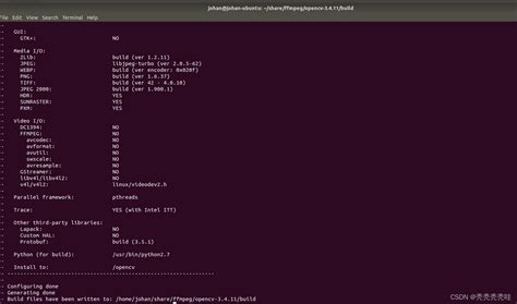 Rv1126交叉编译：ffmpeg与opencv动态库构建 Csdn博客