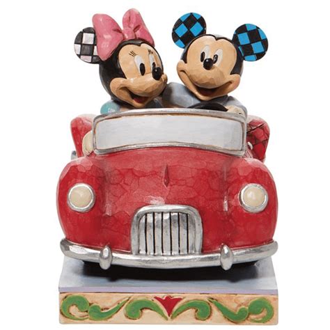 Disney Traditions Mickey And Minnie Mouse Figurine A Lovely Drive