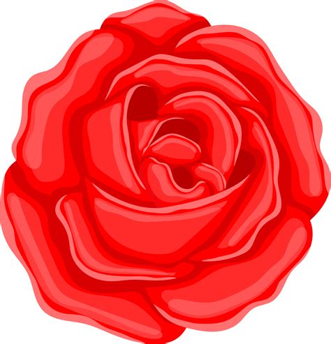 Rosa Flor Clipart Diseño Ilustración 9384769 Png