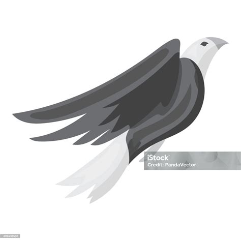 아메리칸이 글 흰색 배경에 고립 된 흑백 스타일에서 아이콘 애국 자 일 기호 스톡 벡터 일러스트입니다 날기에 대한 스톡 벡터