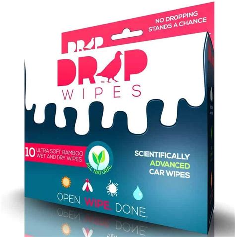 Салфетки для удаления птичьего помёта Drop Wipes купить и цена | Goodsi.ru