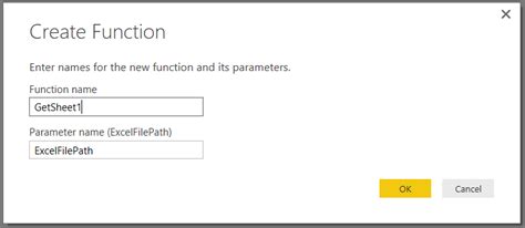 Chris Webbs Bi Blog Creating M Functions From Parameterised Queries In Power Bi