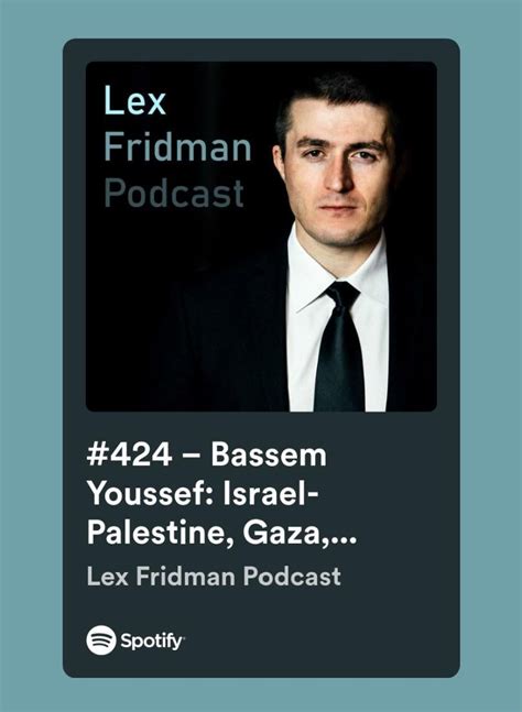 lex fridman x bassem youssef r lexfridman