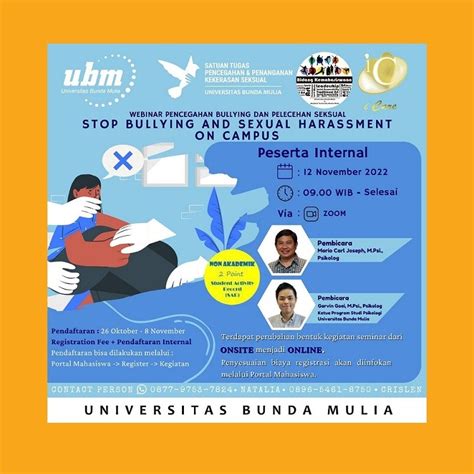Seminar Icare Pencegahan Bullying Dan Pelecehan Seksual “stop Bullying