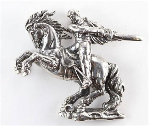 Sasuntsi Davit David Of Sassoun Sterling Silver Pendant Etsy