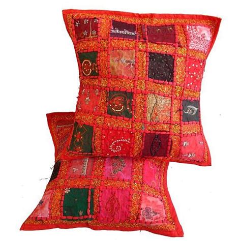 Beautiful Attractive Handmade Shimmer Cushion Covers Wholesalers At