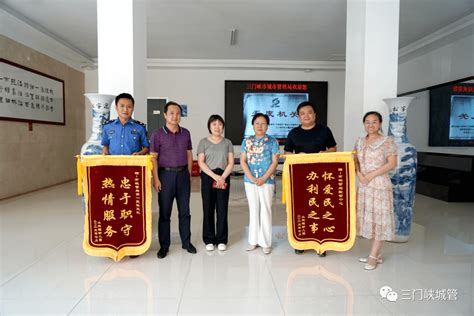 城管巧解民生大小事 市民送来锦旗表感谢幼儿园小区居民