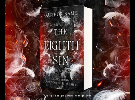 Pre Made Book Cover Dark Fantasy Romance Book Dark Romantasy Book