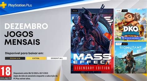 Jogos Grátis No Playstation Plus Para Dezembro De 2022