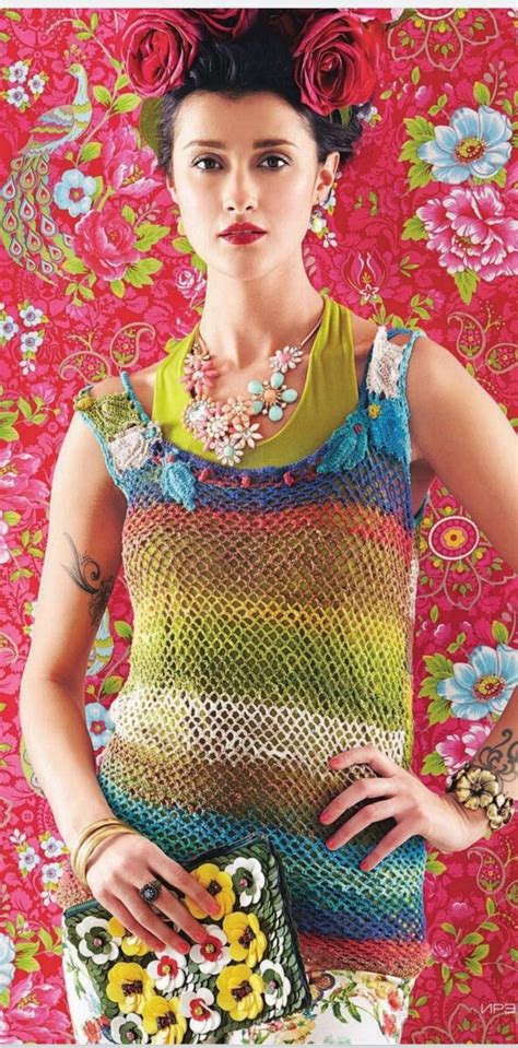 Таких ярких топов для летнего сезона в вашем гардеробе еще точно не было 15 идей для вязания