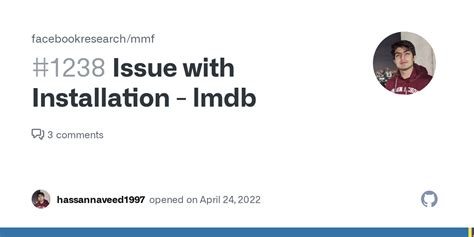 Issue With Installation Lmdb · Issue 1238 · Facebookresearchmmf