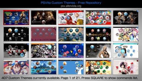 Vita Custom Themes Manager V30 Disponible