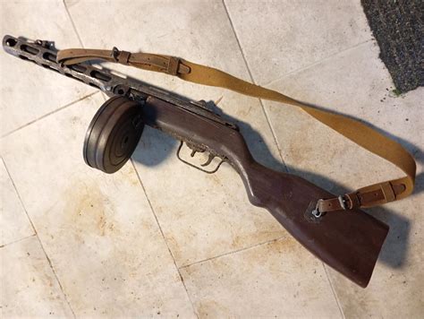 PpŠ 41 Znehodnocený Samopal Aukro