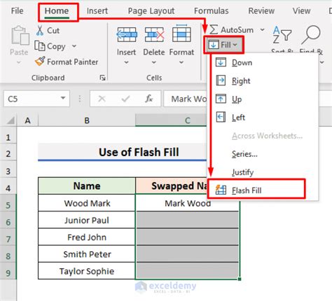 How To Swap Text In Excel 4 Easy Methods Exceldemy