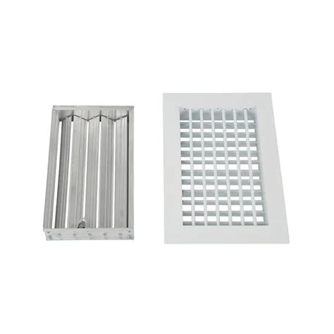 Return Aluminum Air Grille Double Deflection Type Ceiling Hvac Diffuser