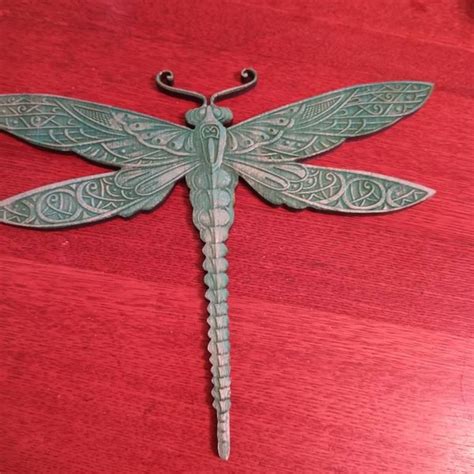 Wooden Dragonfly Laser Cut And Engraved Wood Nature Garden Home Decor