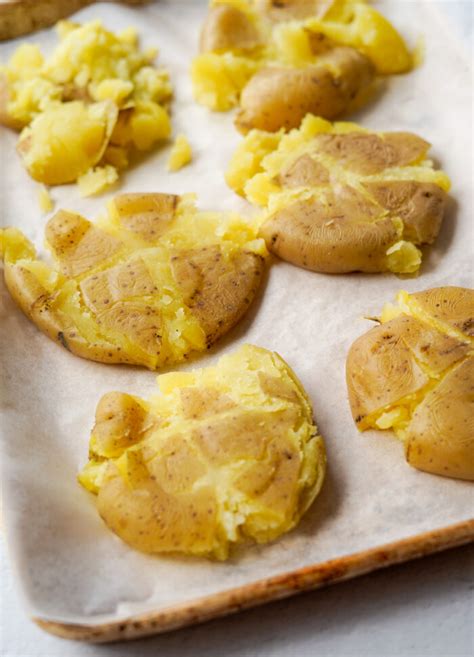 Crispy Smashed Potatoes Plantyou