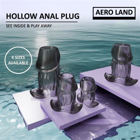 Silicone Butt Plug Hollow Anus Plug Speculum Prostate With Lid Leakage Prevention Liquid Anus