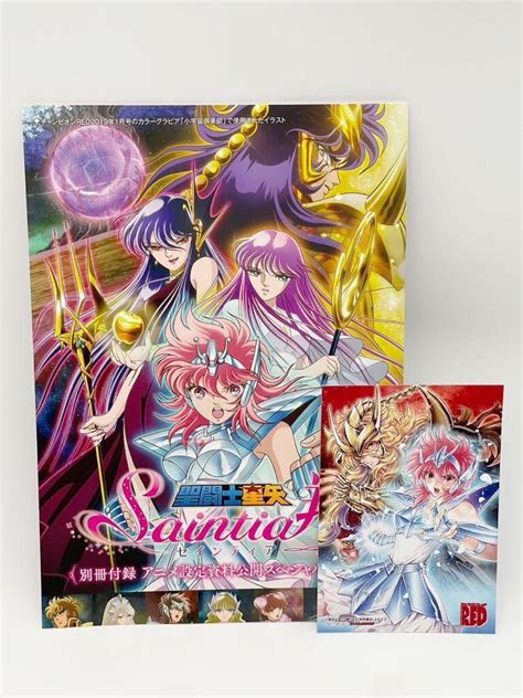 聖闘士星矢 セインティア翔 アニメ設定資料公開 B5 チャンピオンred By メルカリ