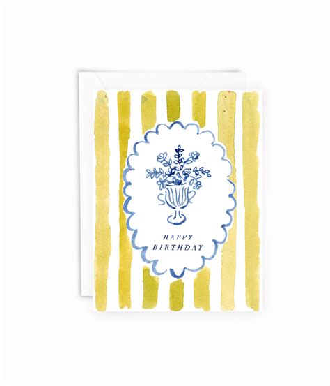 Artful Bouquet Birthday Card Flowers Birthday Card Bouquet Birthday