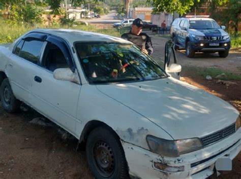 Carro furtado atola e homem vai preso em flagrante em Corumbá Portal