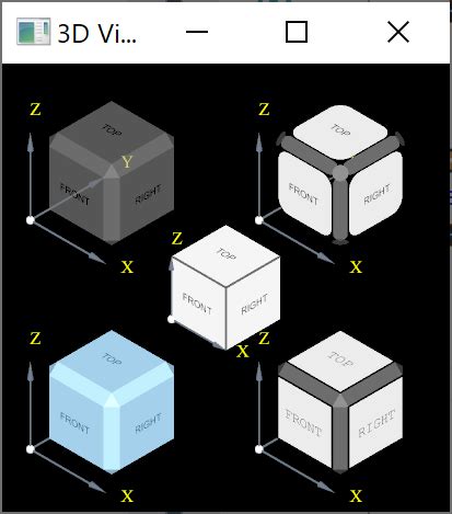 Ais Viewcube Position Forum Open Cascade Technology