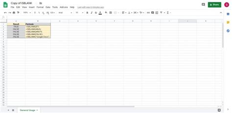 How To Use Isblank Functions In Google Sheets Step By Step