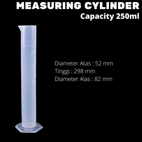 Jual Gelas Ukur Thermometer Batang Lab Measuring Cylinder Tabung Ukur