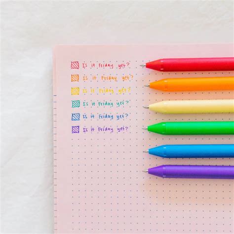 Individual Jotter Pens Pink Heidisonline