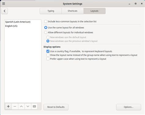 Keyboard Layout Resets To English Us On Every Boot Newbie Endeavouros
