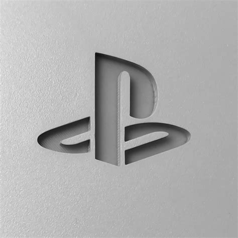 Fichier 3d Gratuit Playstation Ps5 Logo Insert Quick 4 Min Print 🎮
