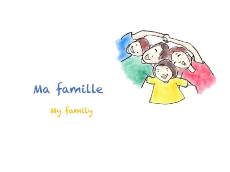 Ma Famille Teaching Resources