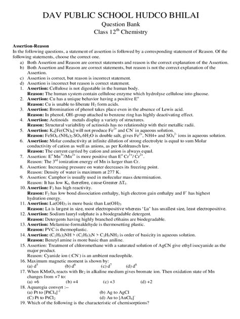 Fillable Online Note In The Following Question A Statement Of