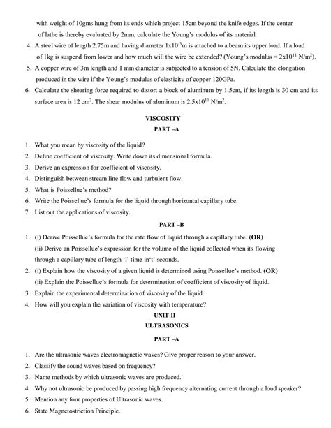 Solution Engineering Physics Question Bank Studypool