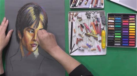 رسم سهل بالوان السوفت باستيل Youtube