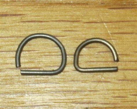 Remington 870 1100 1187 Trigger Plate Pin Retainer Spring Front And Rear