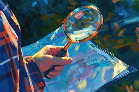 Premium Photo Meticulous Scrutiny Enhances Spending Wisdom