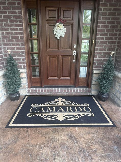 Infinity Mat Personalized Doormat All Weather And Elegant