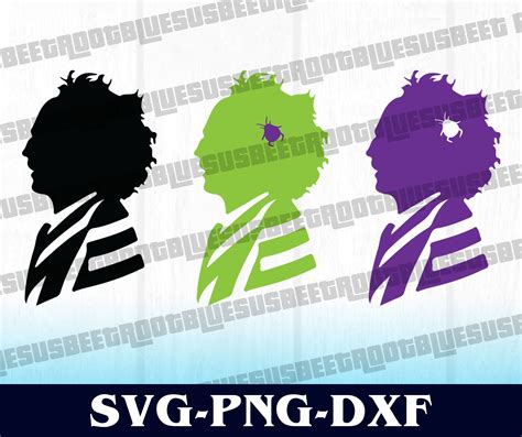 Beetlejuice Cut Files Cricut Silhouette Cameo Svg Cut Etsy