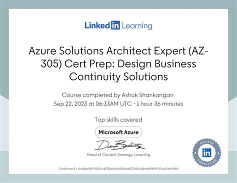 Ashok Shankarigari On Linkedin Certificate Of Completion