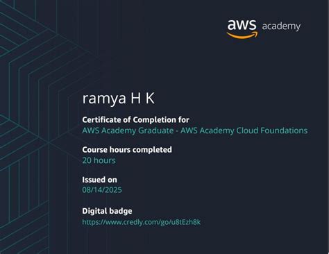 Aws Cloudcomputing Awsacademy Certification Learningjourney